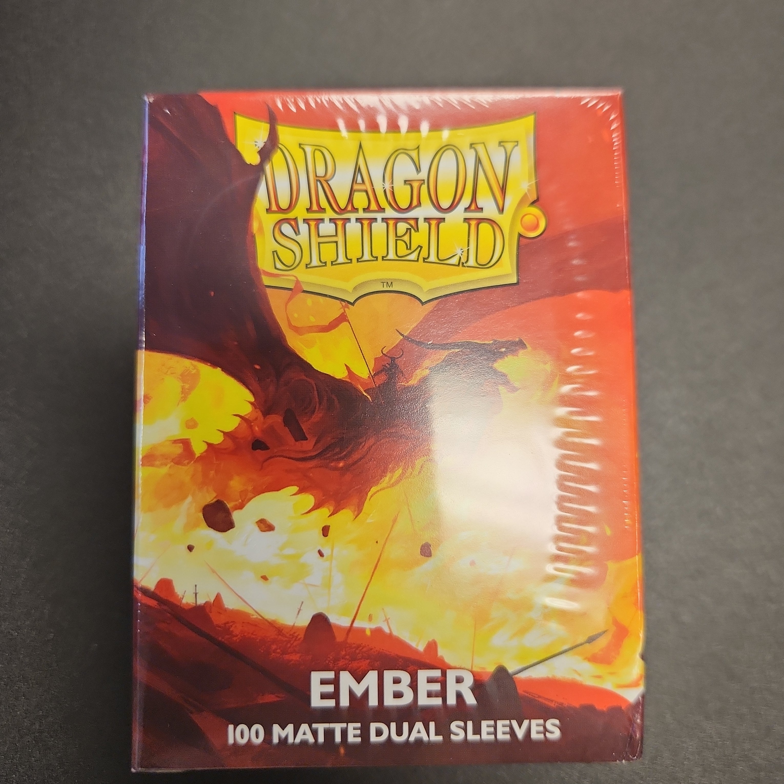 Arcane Tinmen Dragon Shields Matte Dual ember – Impulse Collectibles